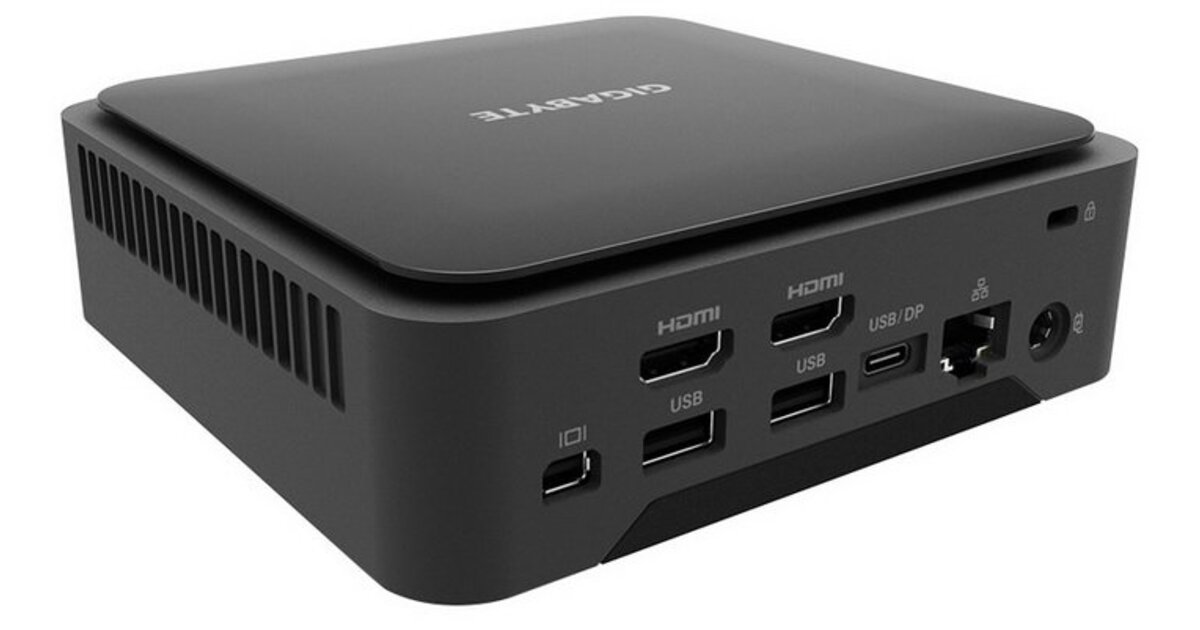 Gigabyte представила мощные мини-ПК BRIX Extreme на базе Intel Alder Lake-P